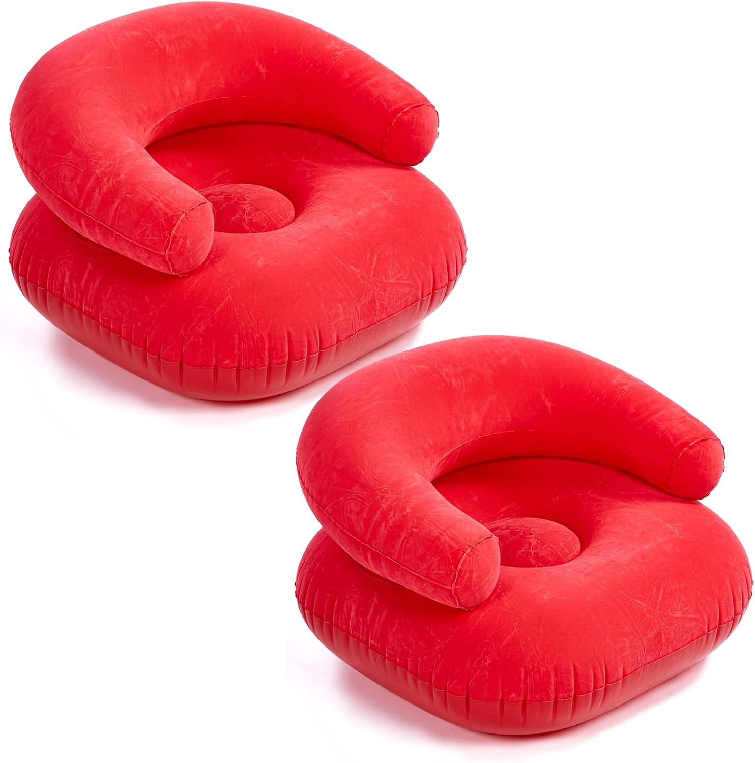 Inflatable Lounge Chair Deck Chair Lazy Sofa, Blow Up, Folding ...