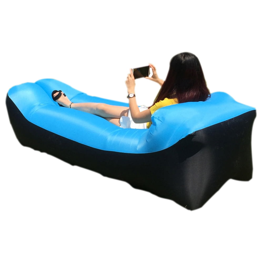 Inflatable Lounger Air Sofa Hammock-Portable,Water Proof&Anti-Air Leaking for Beach Traveling ...