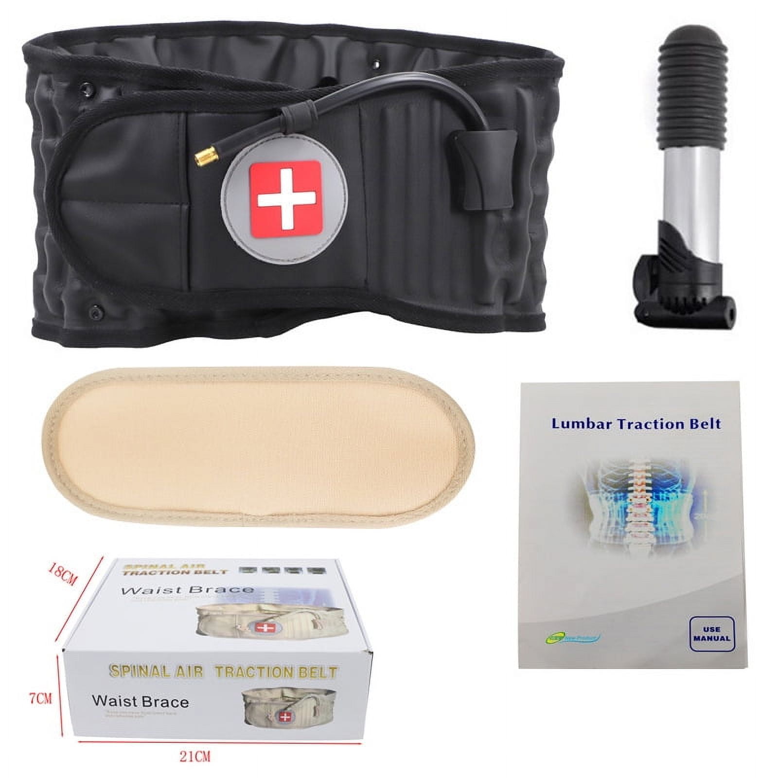 Inflatable Lumbar Pneumatic Tractor Lumbar Muscle Strains Lumbar Disc ...