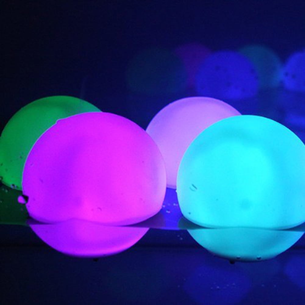 Inflatable Luminous Balloon Pvc Remote Control Led Flashing Beach Ball ...