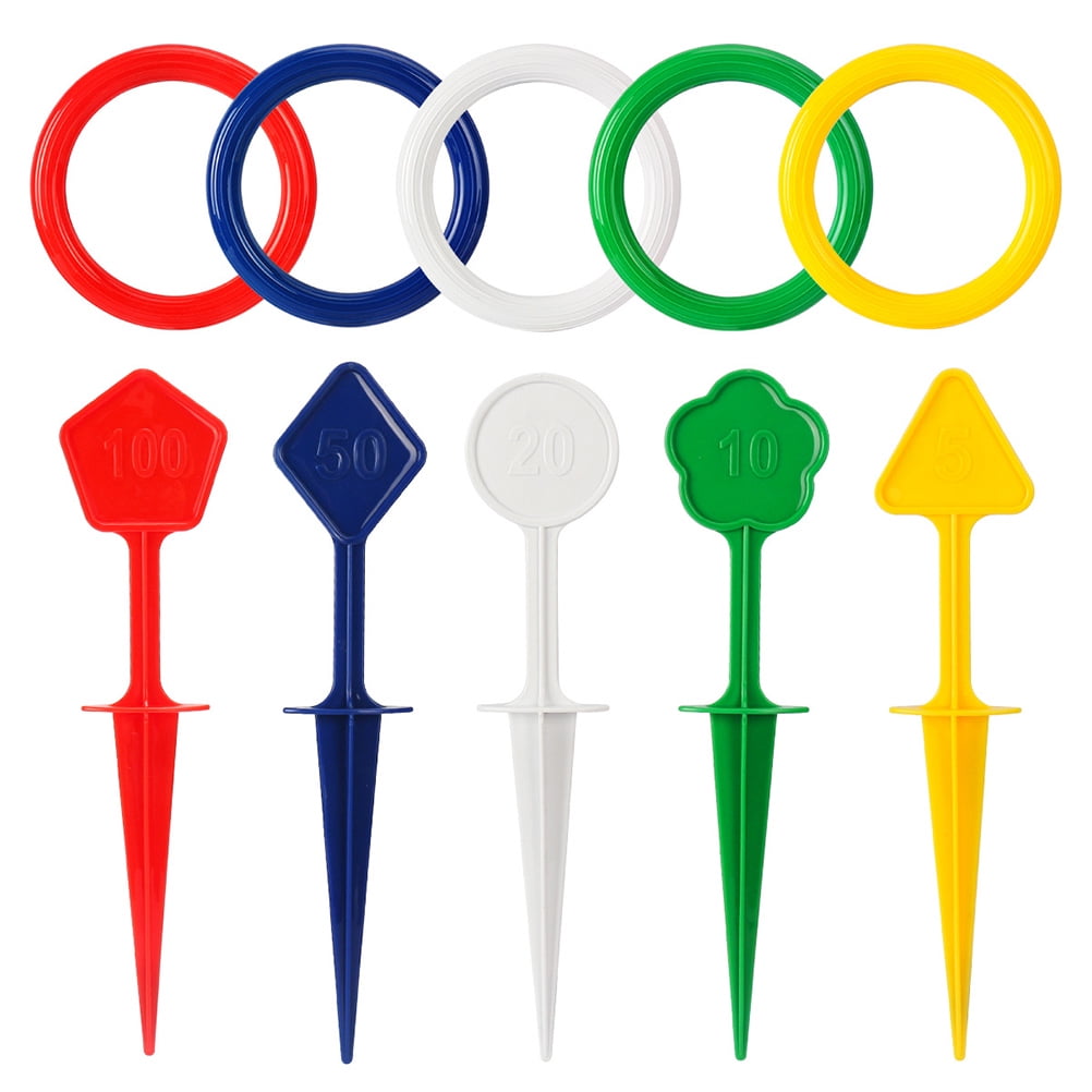 Toys Yard Game Kids Outdoor Ring Toss Mark Number Pp Parent-child ...