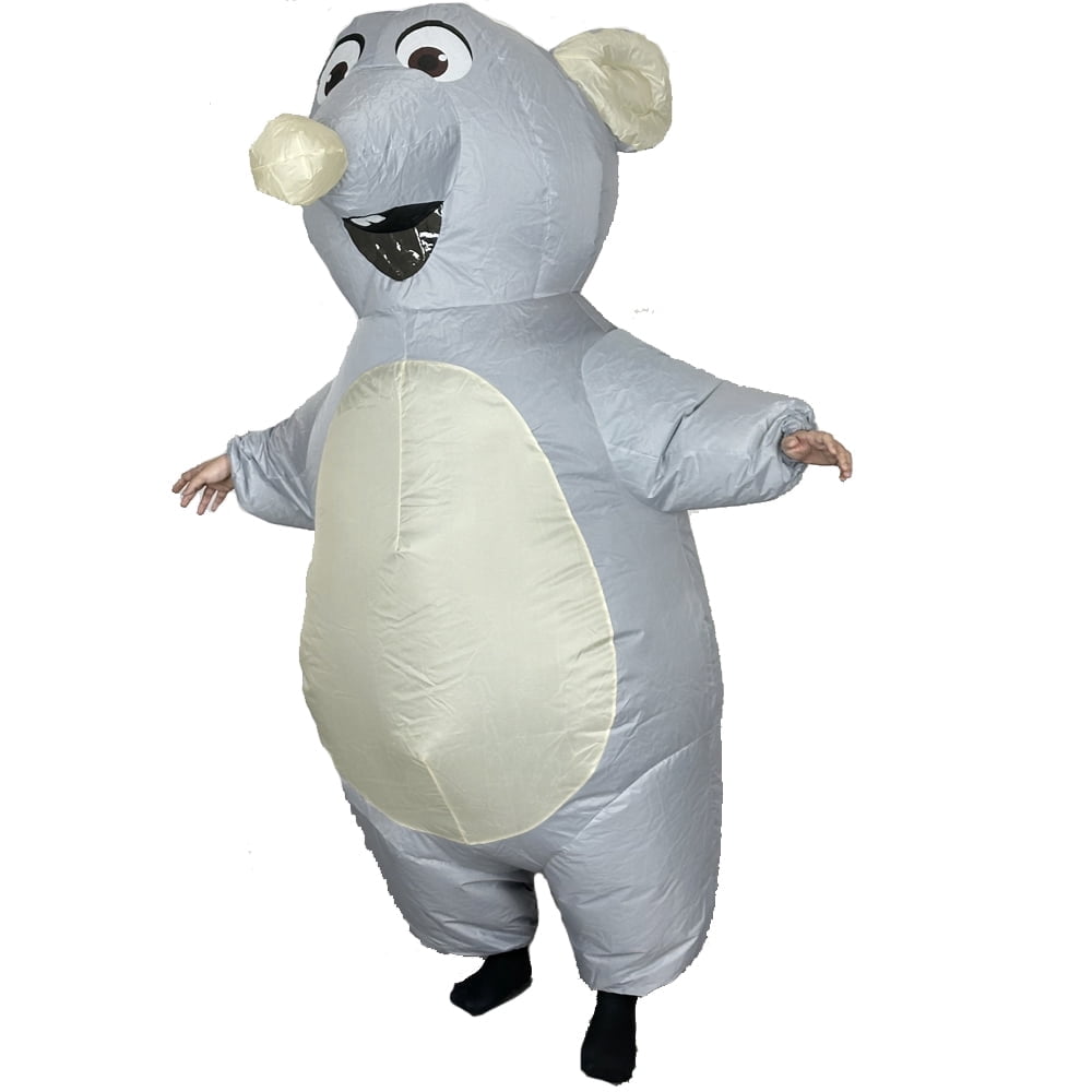 Inflatable Mouse Costume for Adult Blow up Costume Mascot Funny ...
