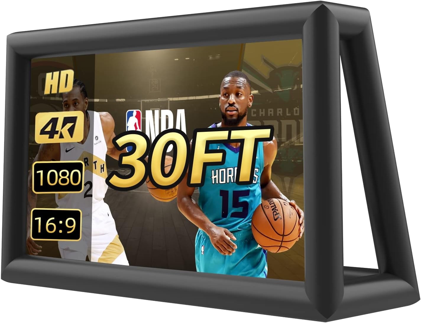 Inflatable Movie Screen 30ft Outdoor Projector Screen with Air Blower ...