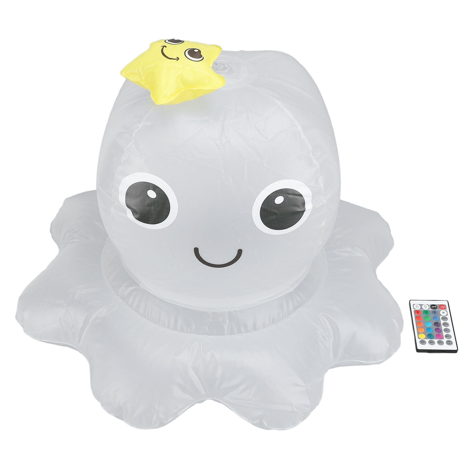 Inflatable Octopus Pool Lights, Long Standby Solar Powered Octopus ...