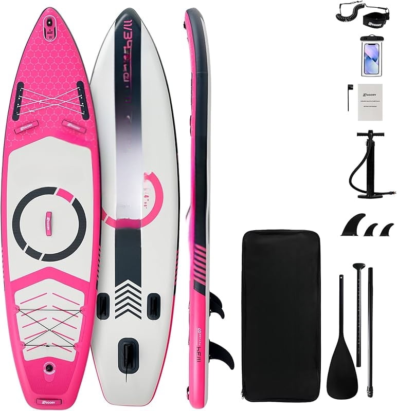 Inflatable Paddle Board,Stand Up Paddle Board Set, Extra Wide SUP Board ...