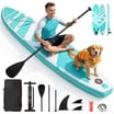 MSEASFREE 10' Inflatable Stand up Paddle Board,with Premium SUP Paddle ...