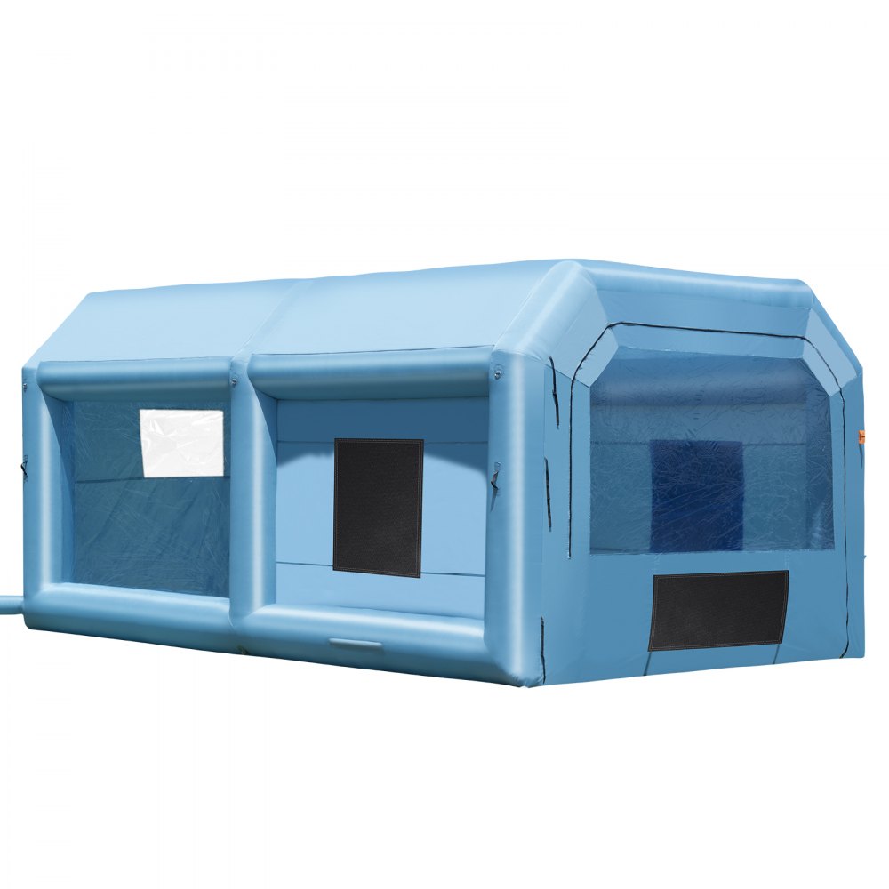 Inflatable Paint Booth, 21 x 13.5 x 9.8 ft Inflatable Spray Booth, with ...