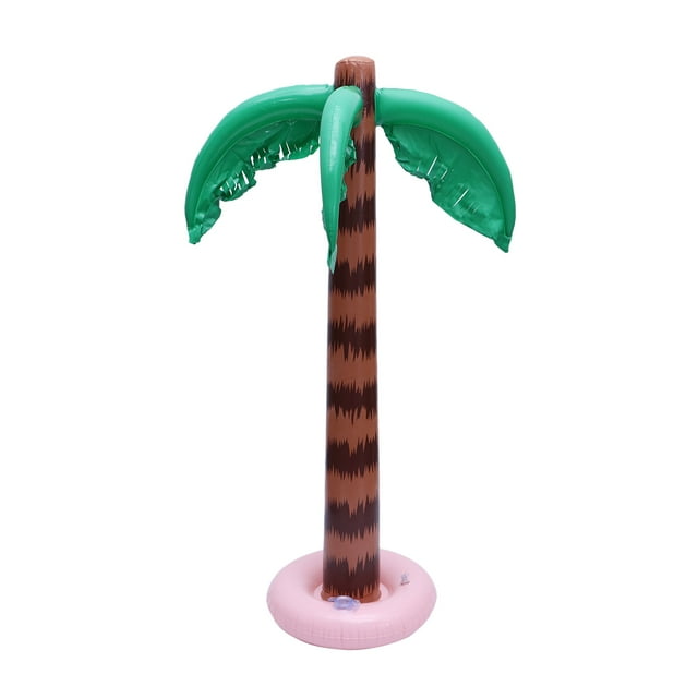 Inflatable Palm Trees Jumbo Coconut Trees Beach Backdrop Party Favors ...