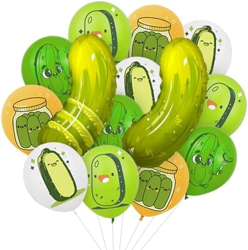Inflatable Pickle Balloons Funny Food Pickle Cucumber Theme Party ...