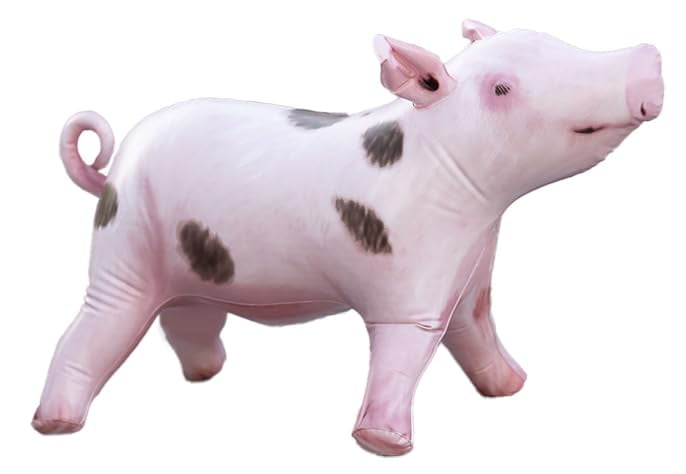 Inflatable Pig, Decorations CORNET for Birthday Party Supplies Toy ...