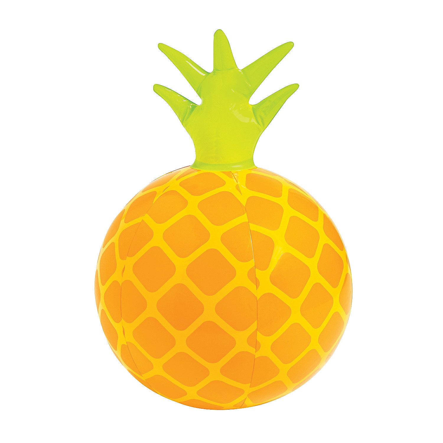 Inflatable Pineapple Beach Ball - Party Favors - 12 Pieces - Walmart.com