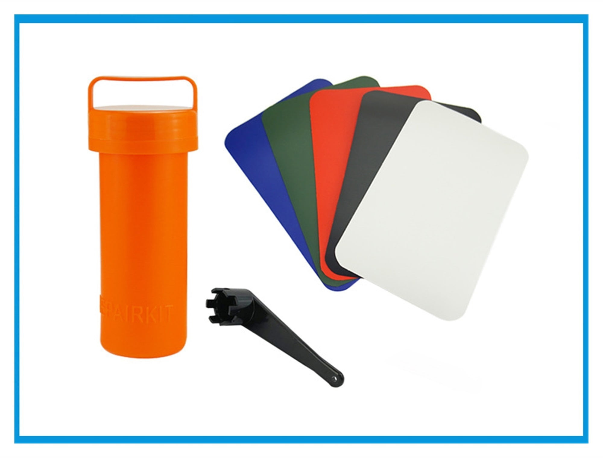 Inflatable Plastic Boat Kayak Special PVC Repair Patch Kit Waterproof ...