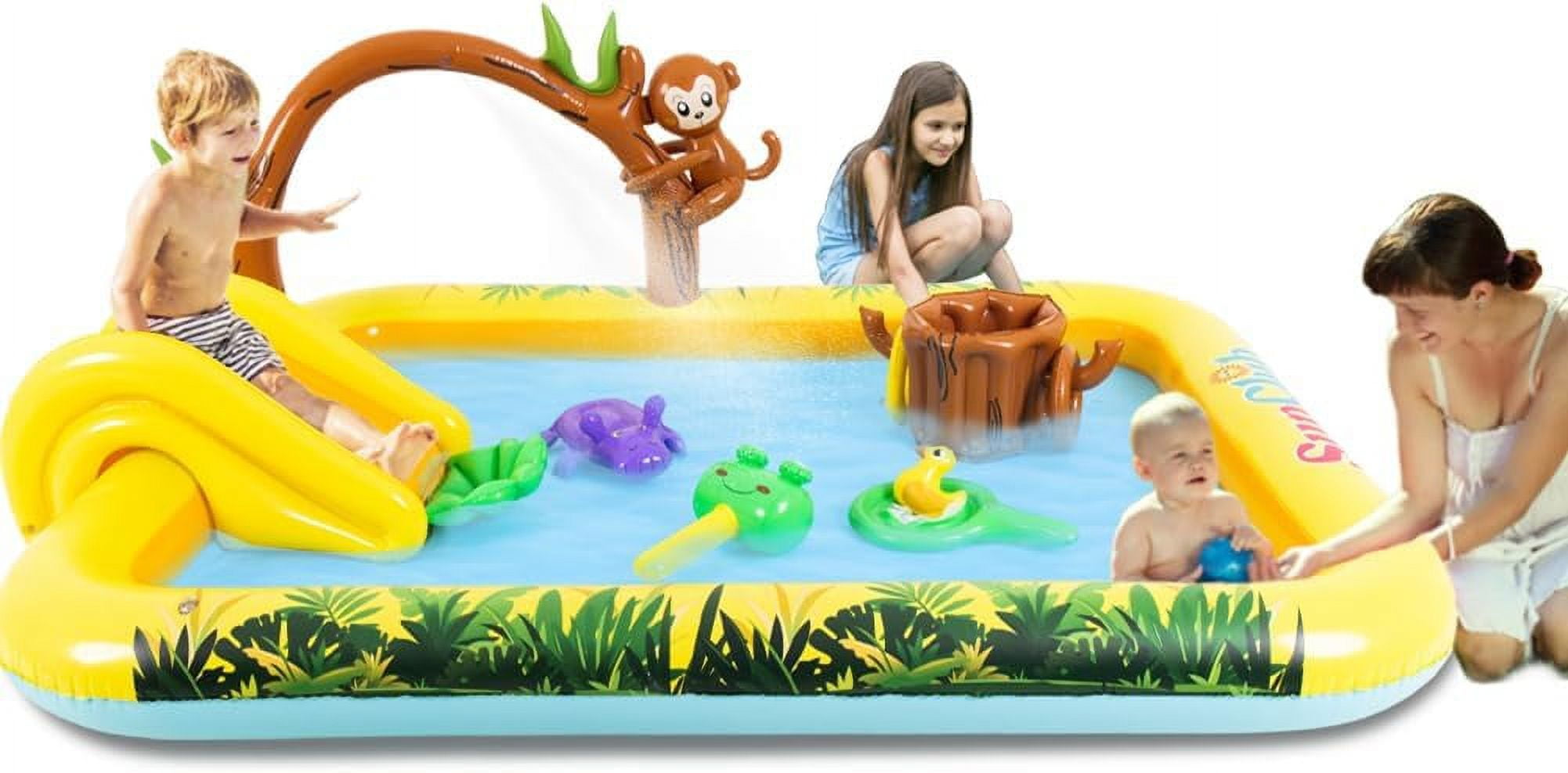 Inflatable Play Center, Inflatable Swimming Pool Cartoon Animals ...