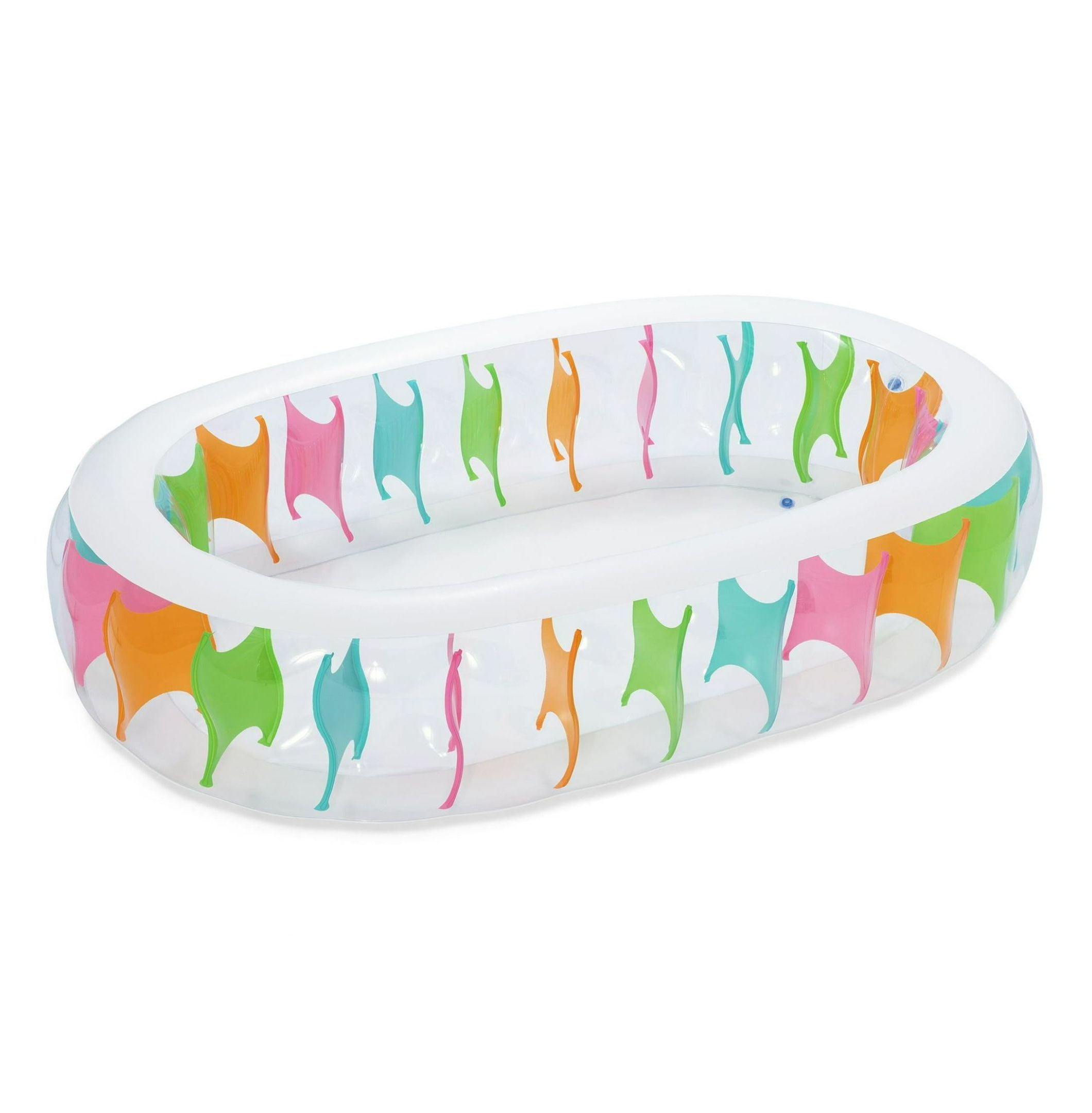 Inflatable Pool Elliptic Family Pool 7'6" x 60" x 20" - Bluescape ...