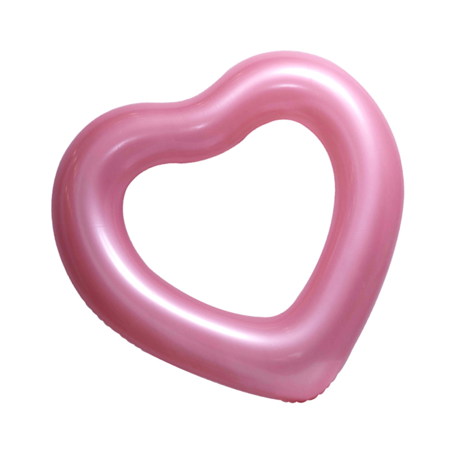Inflatable Pool Float Heart Shape Float Tube Swimming Tube Kids Pool ...