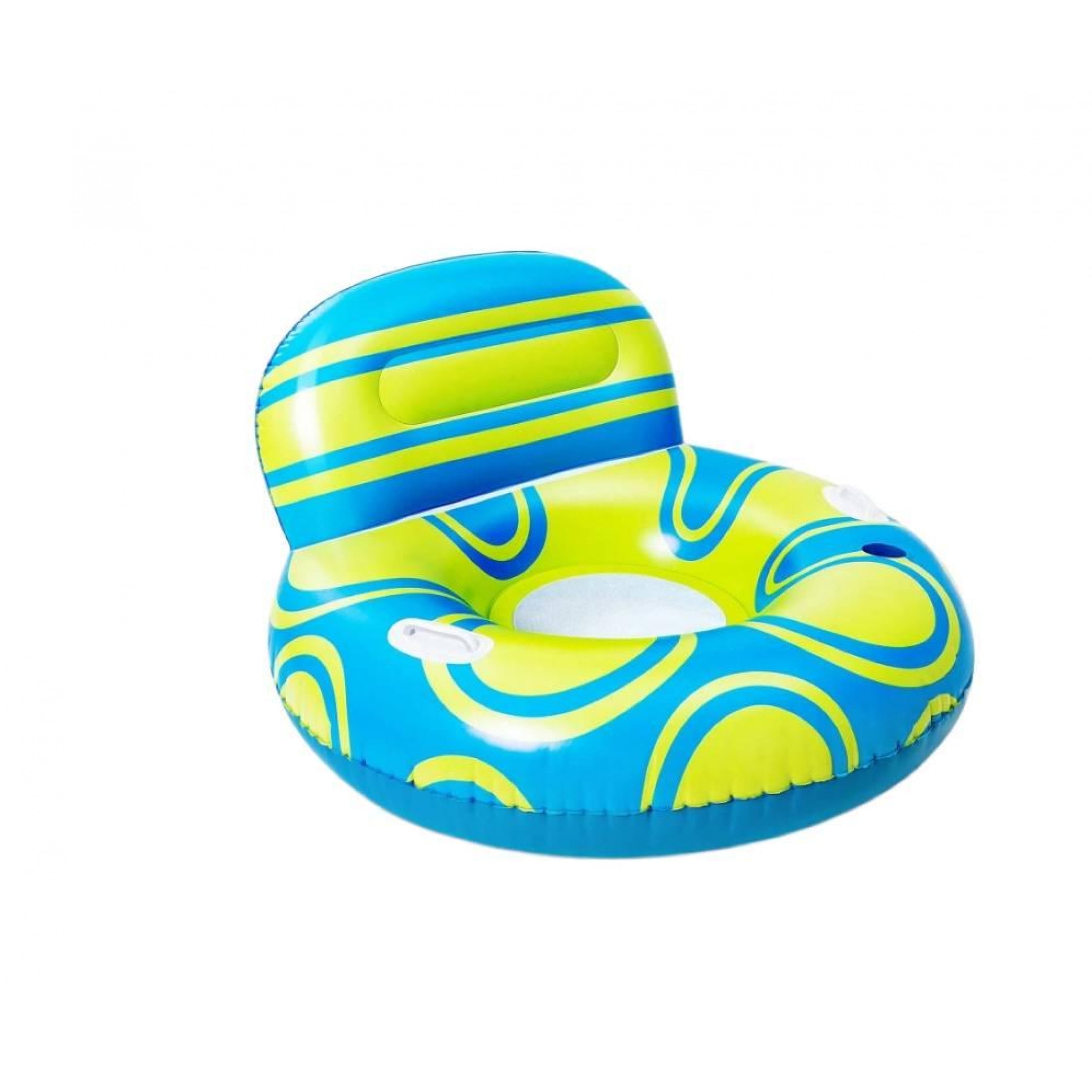 Inflatable Pool Float Lounger - River Tube Floating Chair Sofa With Big ...