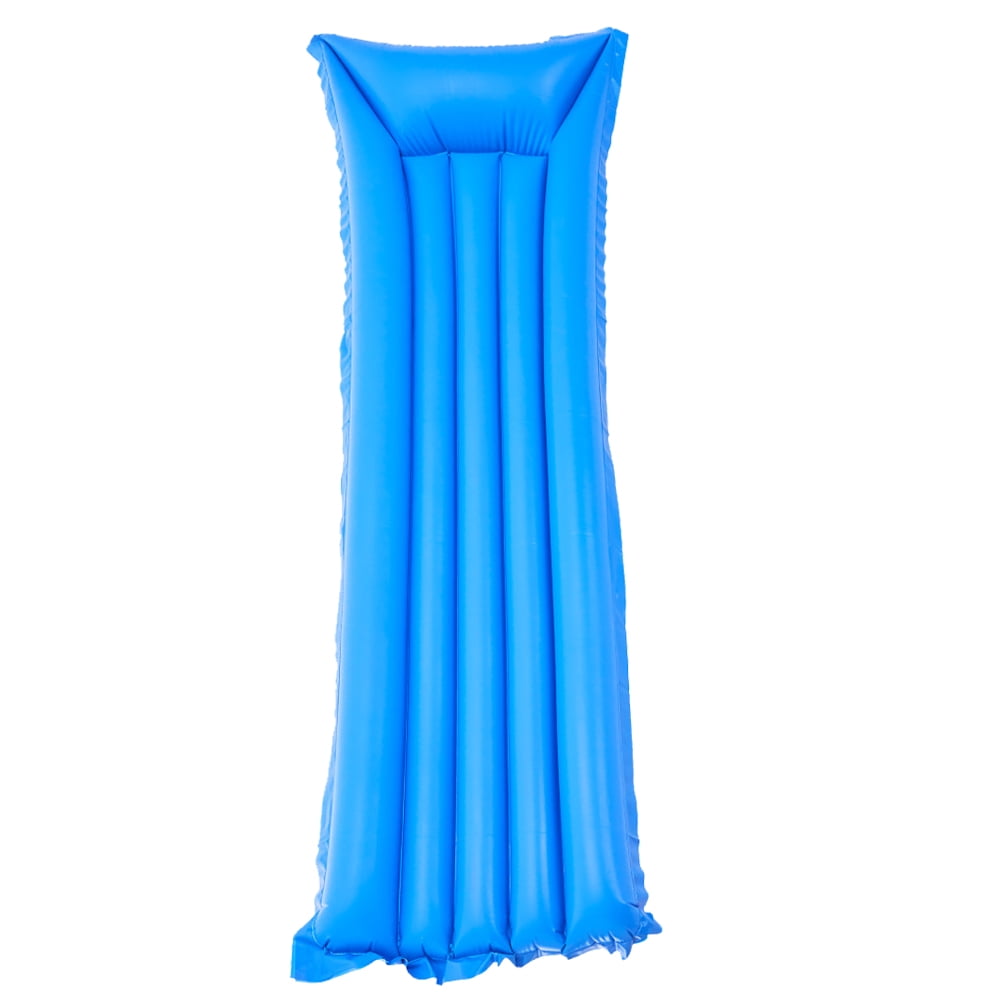 Inflatable Pool Float Lounger Solid Color PVC Pool Floaties Foldable ...