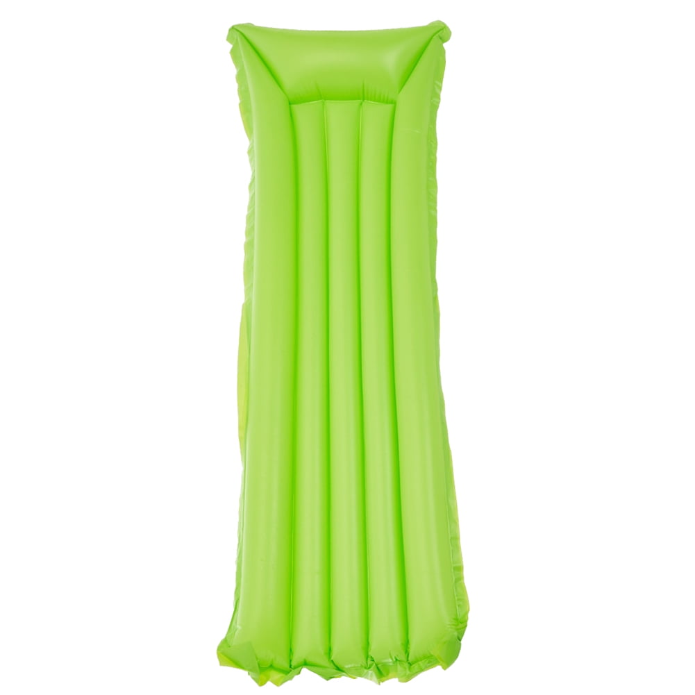 Inflatable Pool Float Lounger Solid Color PVC Pool Floaties Foldable ...