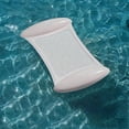 Inflatable Pool Float Lounger with Mesh Seat, Portable PVC Water ...