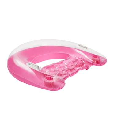 SwimWays Spring Float Swimming Pool Lounger Chaise Inflatable Floating ...