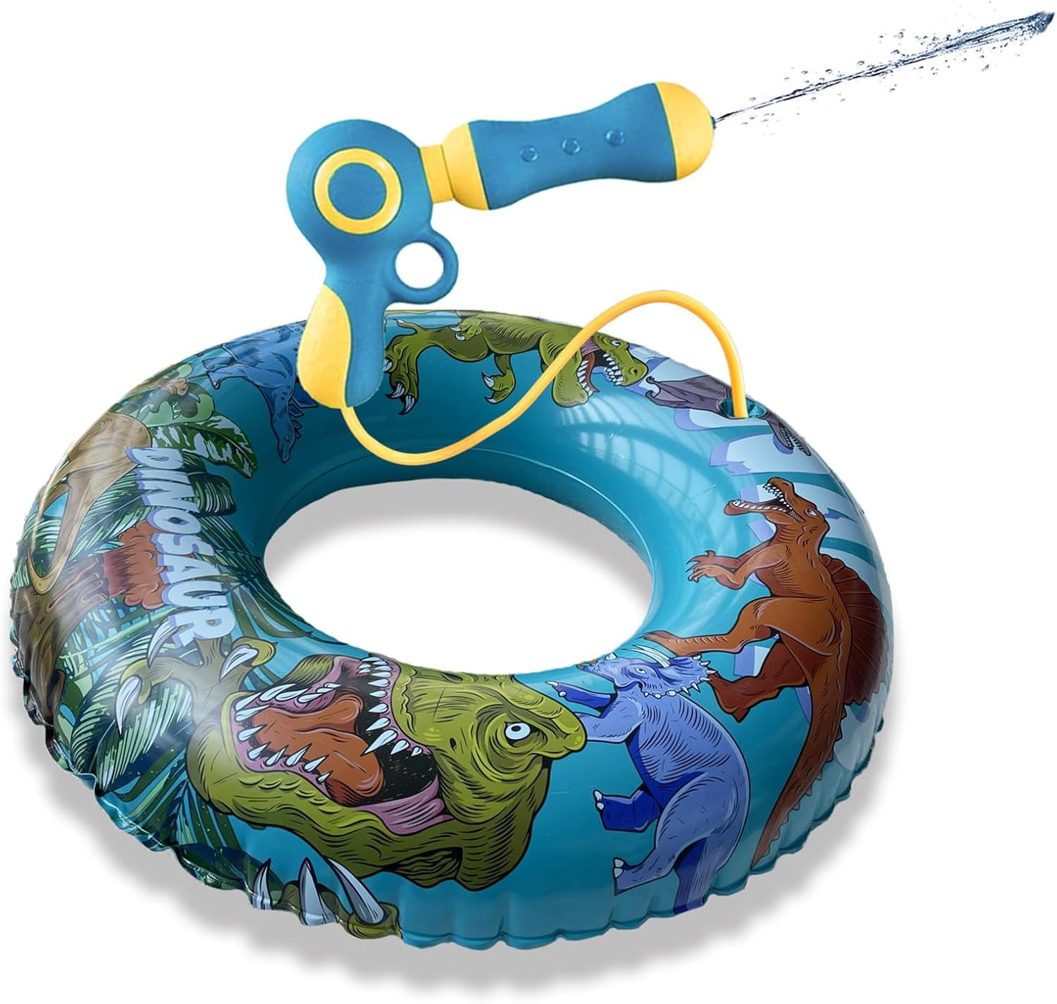 Inflatable Pool Float with Water Gun, Floaties for Adults Teens and ...