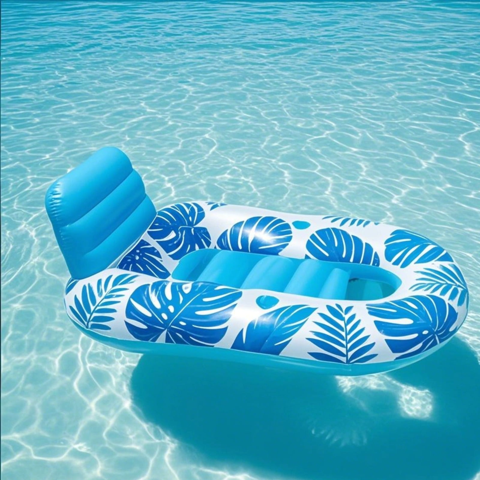 Inflatable Pool Floats for Adults, 62.99"×47.24"×27.55" Extra ...