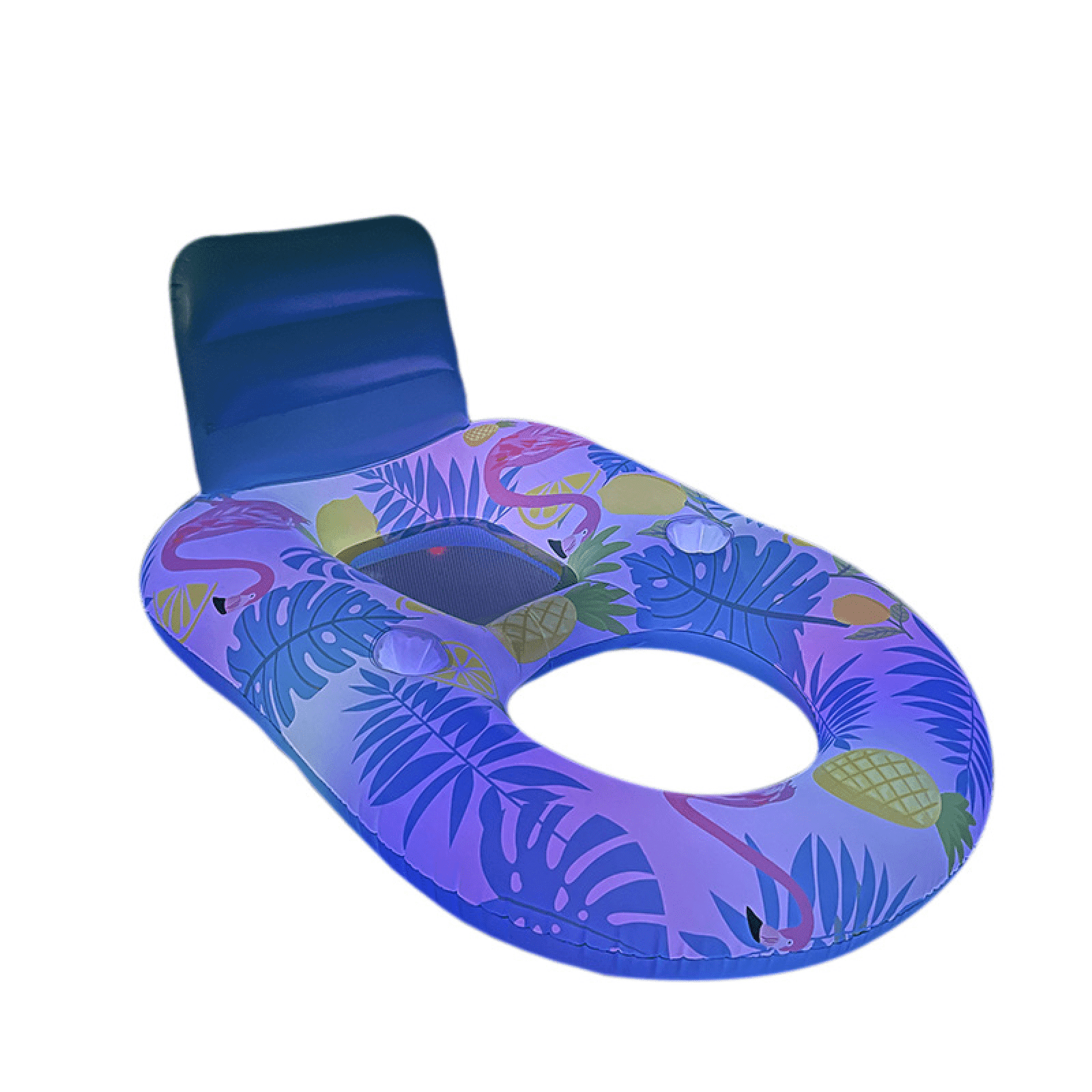 Inflatable Pool Floats Adults Light Solar Powered Swimming Chair ...