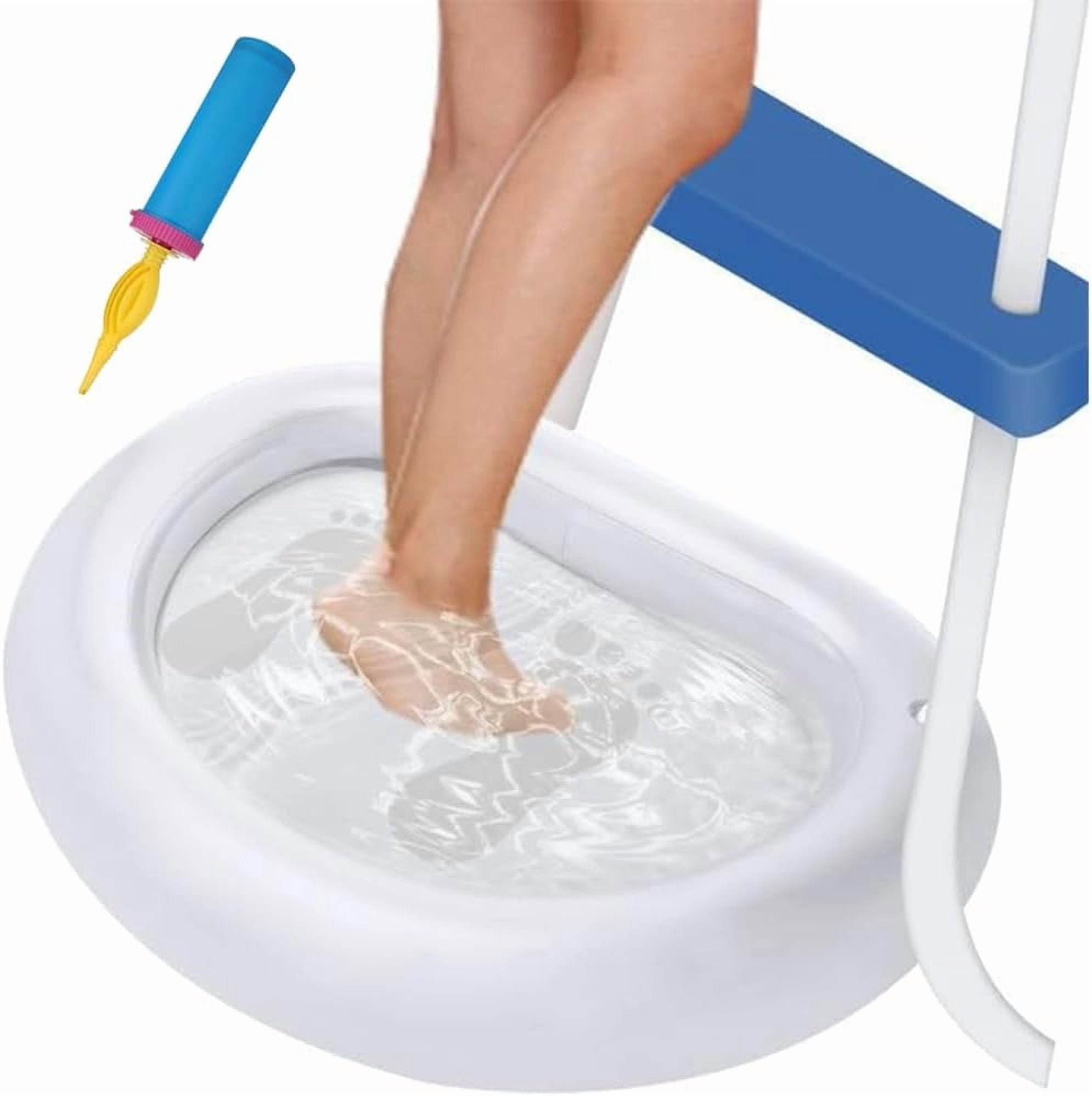 Inflatable Pool Foot Bath Basin, Foot Soaking Bath Basin for Entry ...