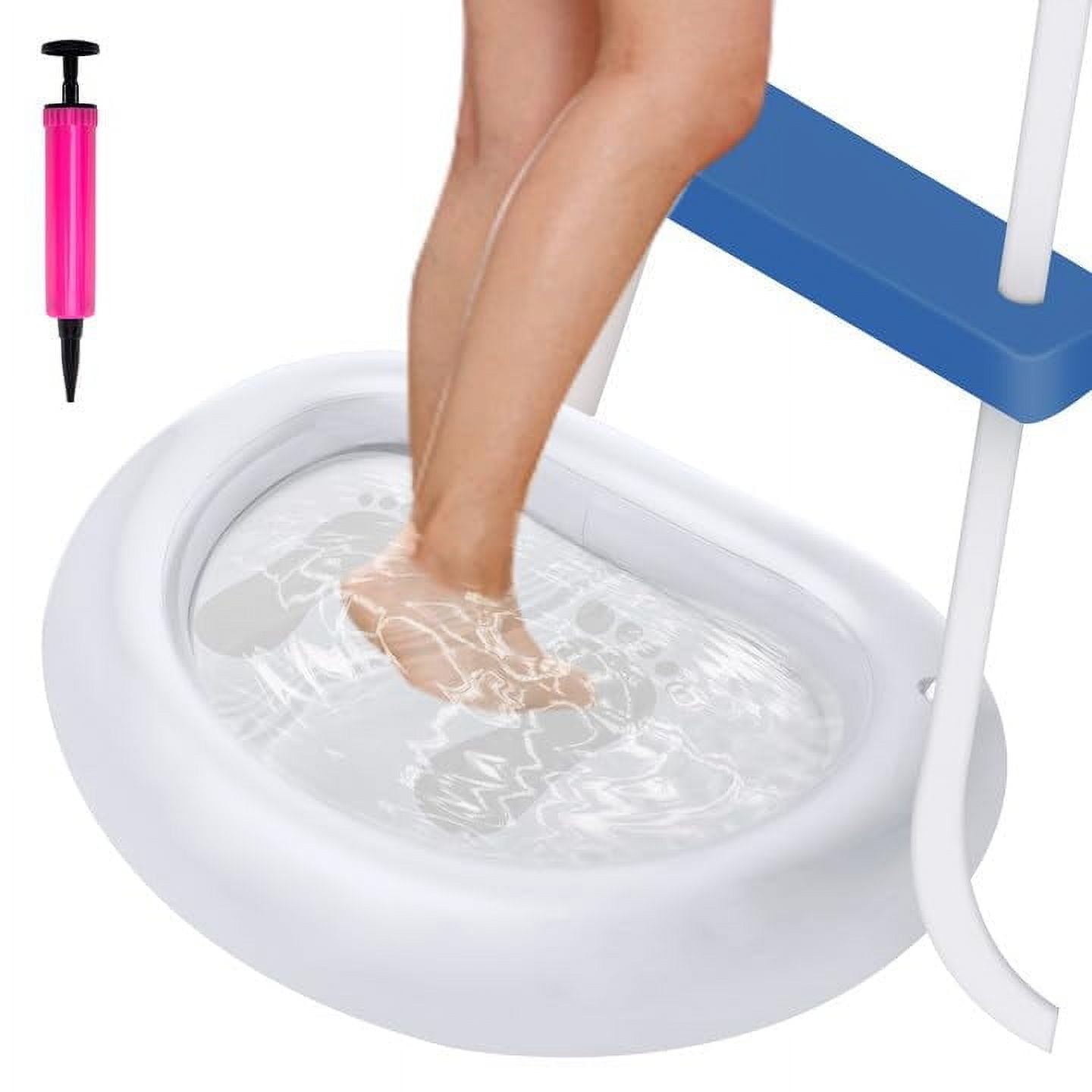 Inflatable Pool Foot Bath KEF28 Basin, Foot Soaking Bath Basin for Pool ...
