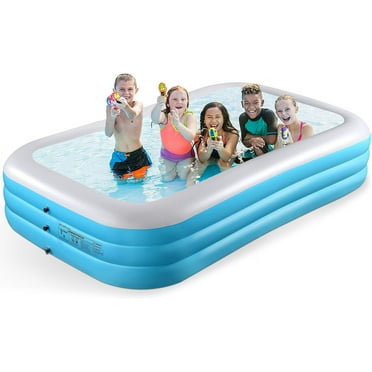 "Hyindoor Foldable Non-Inflatable Pool for Adults & Kids, Anti-Slip ...