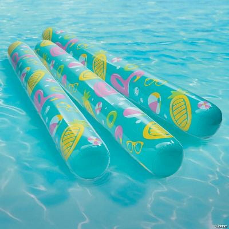Inflatable Pool Party Pool Noodles, Birthday, Toys, 6 Pieces - Walmart.com