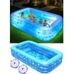 Free Shipping! Bluescape Inflatable Fast Set Pool 10’ x 30” Soft Sided ...