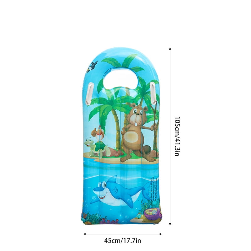 Inflatable Pool Toys Kids Swimming Ring Water Floating Surfboard Water ...