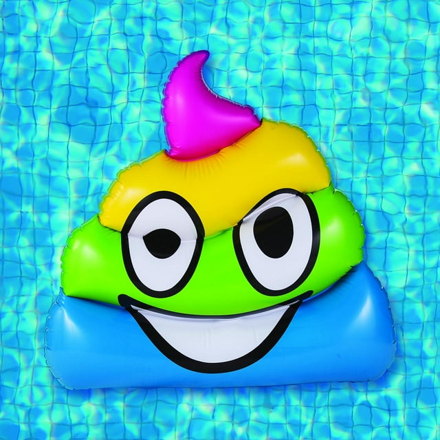 Inflatable Poop Pool Float - Toys - 1 Piece - Walmart.com
