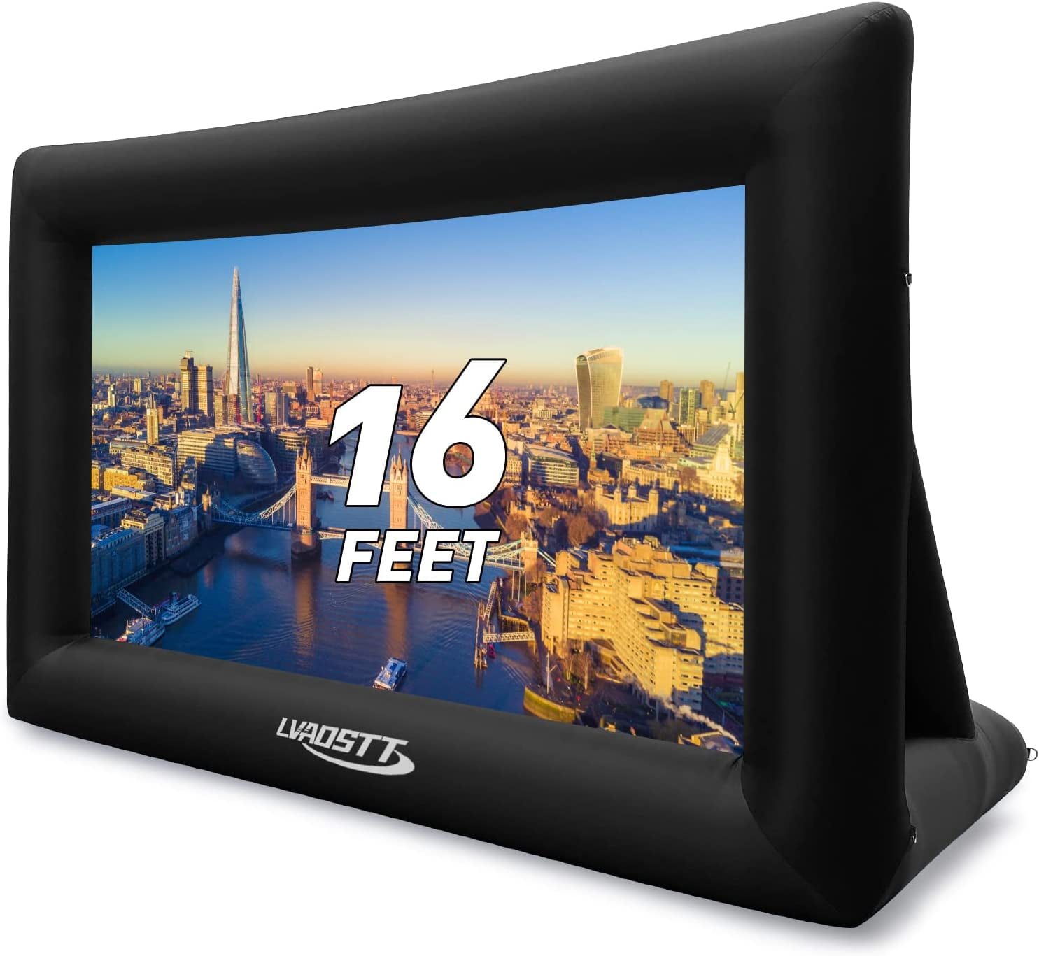 Inflatable Projector Screen, 16FT Blow Up Movie Screen Outdoor ...
