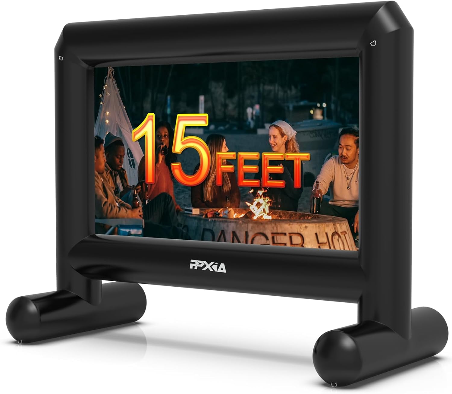 Inflatable Projector Screen for Outside 15ft Blow Up Movie Screen ...