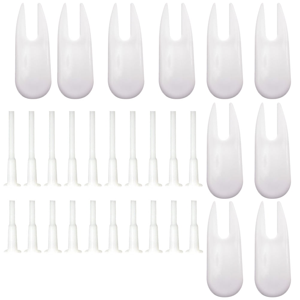 Croissant Ball Pump Needle Balloon Inflator Exercise Fitness White ...