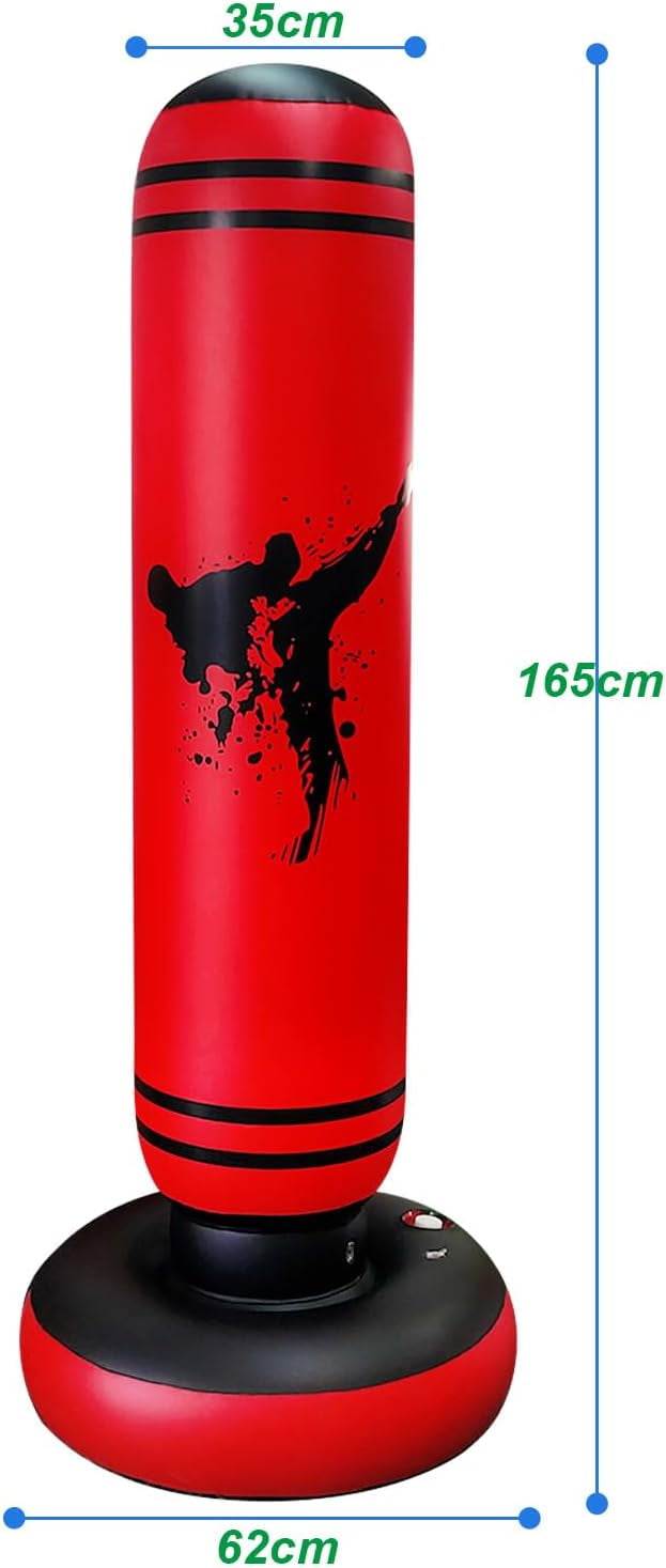 Inflatable Punching Bag for Kids, Boxing Dummy for Boys and Girls ...