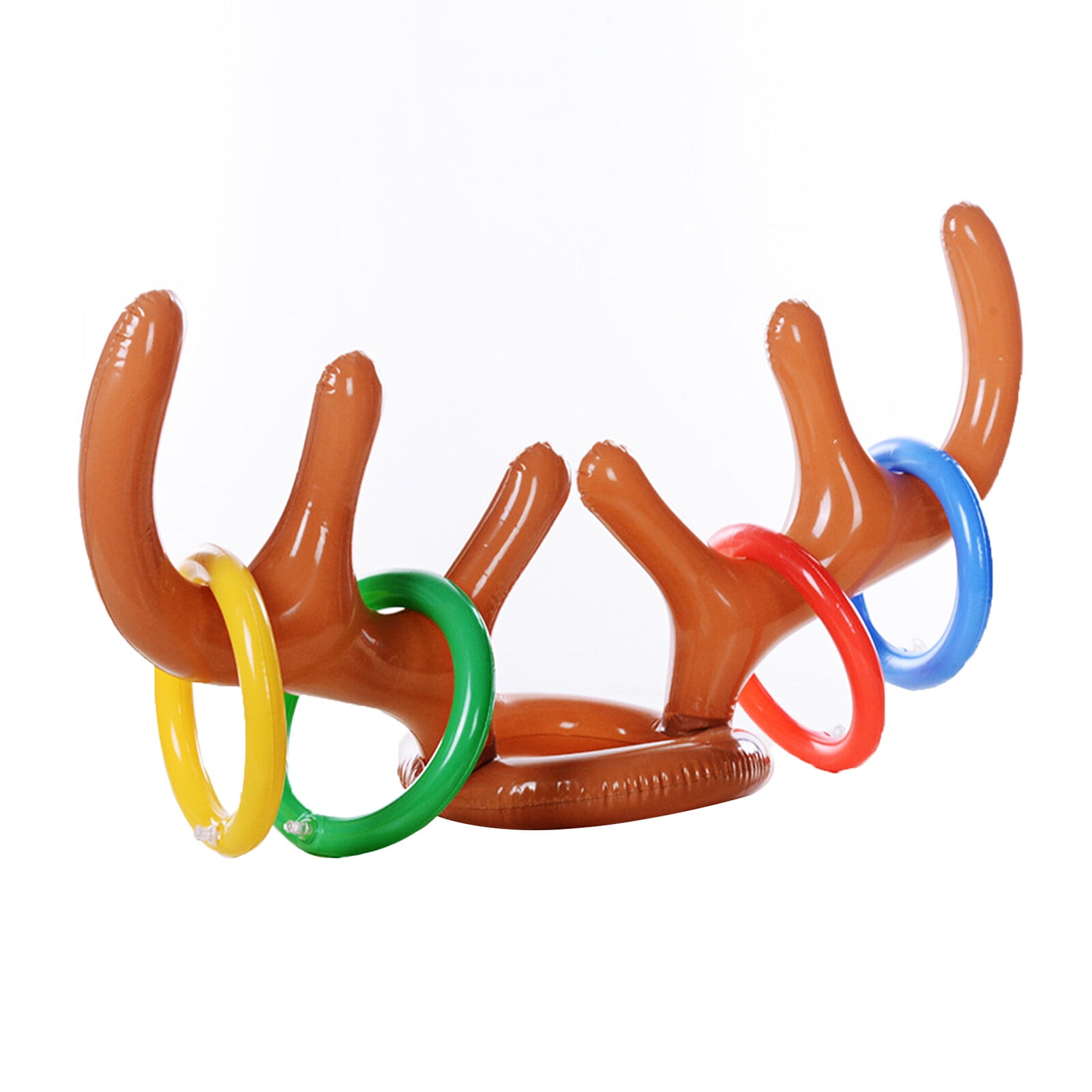 Inflatable Reindeer Antler Ring Toss Game Interactive Christmas Party ...