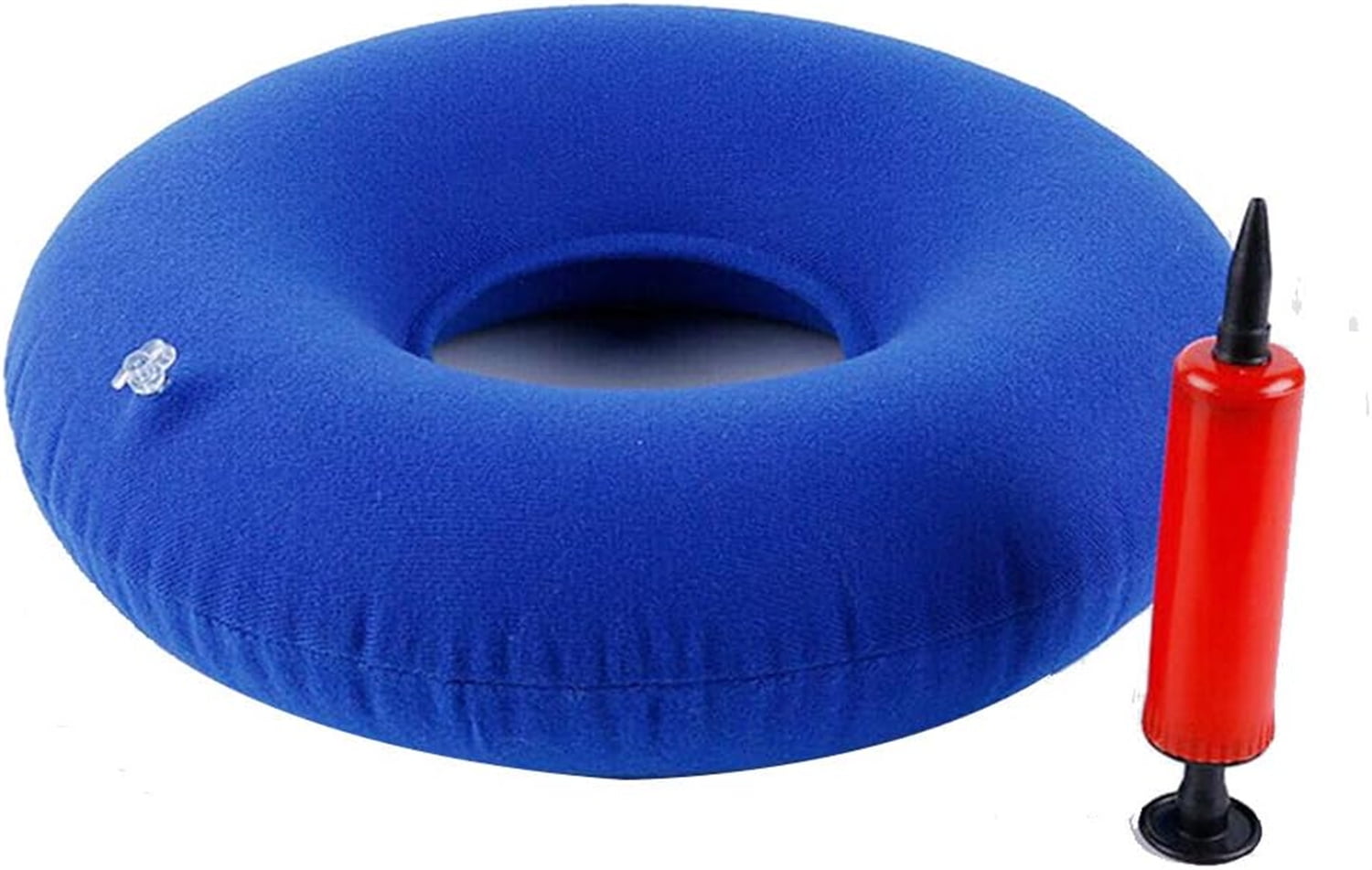 Inflatable Ring Cushion,Hemorrhoid Seat Pillow with a Pump,Round Wheelchairs Seat Cushion,Ring ...