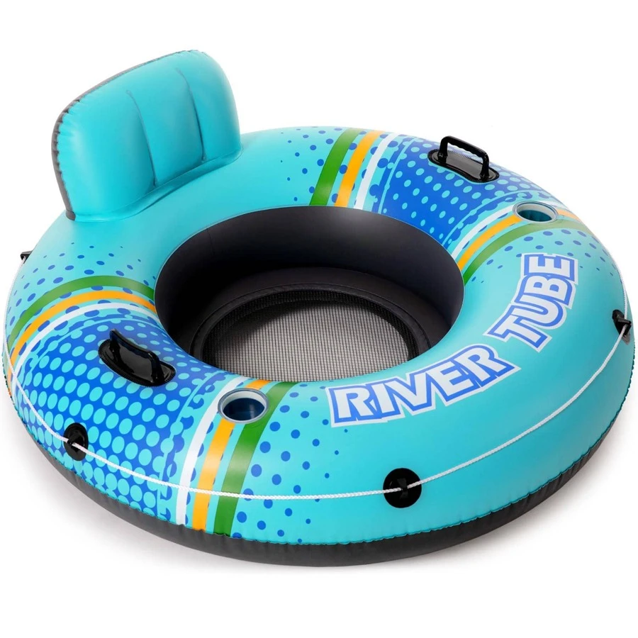 Inflatable River Tube Float - Heavy Duty River Float Pool Floats Lake ...