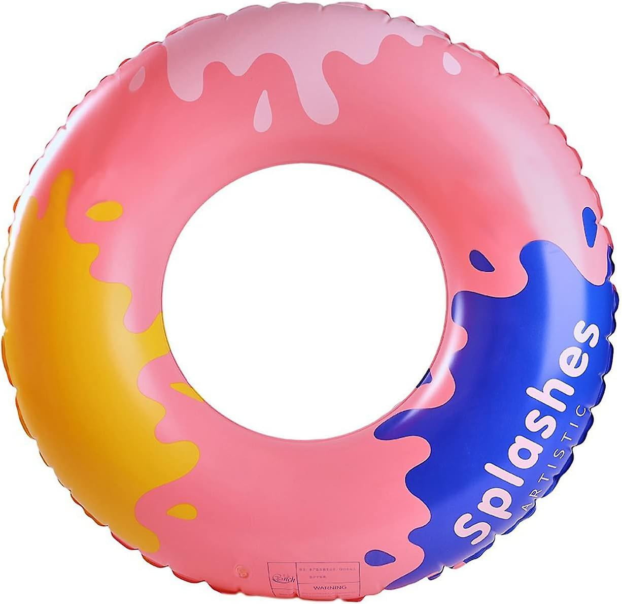 Inflatable Rubber Ring, Swimming Ring For Kids Adults Inflatable Rubber ...