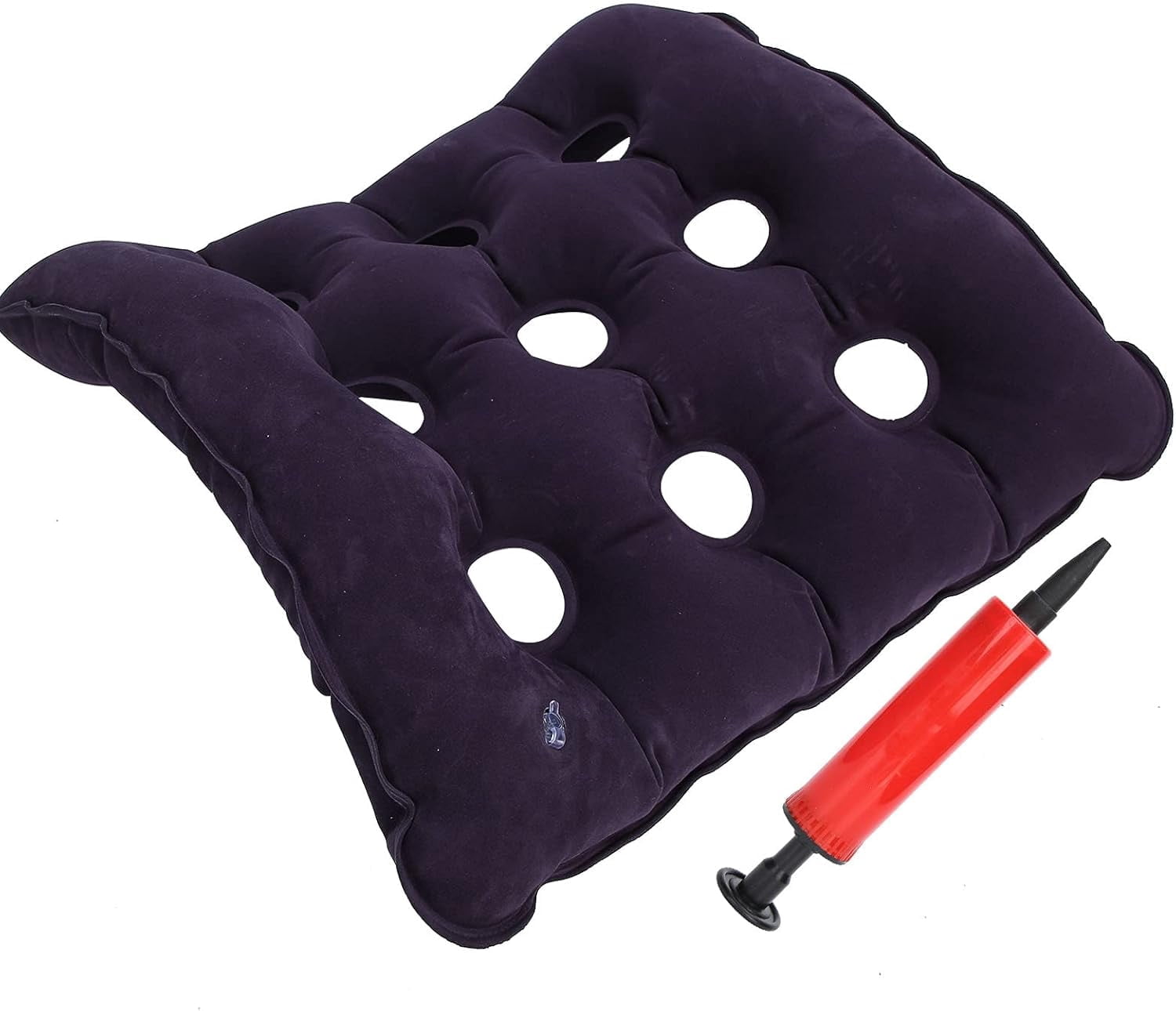 Inflatable Seat Cushion, Portable Waffle Chair Cushion with Inflatable ...