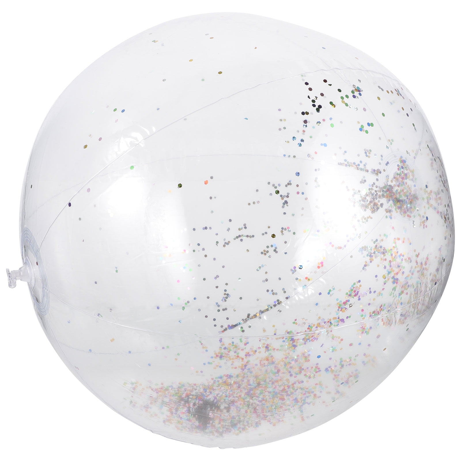 Inflatable Sequin Ball Glitter Pool Beach Decor Kidtraxtoys for Kids ...