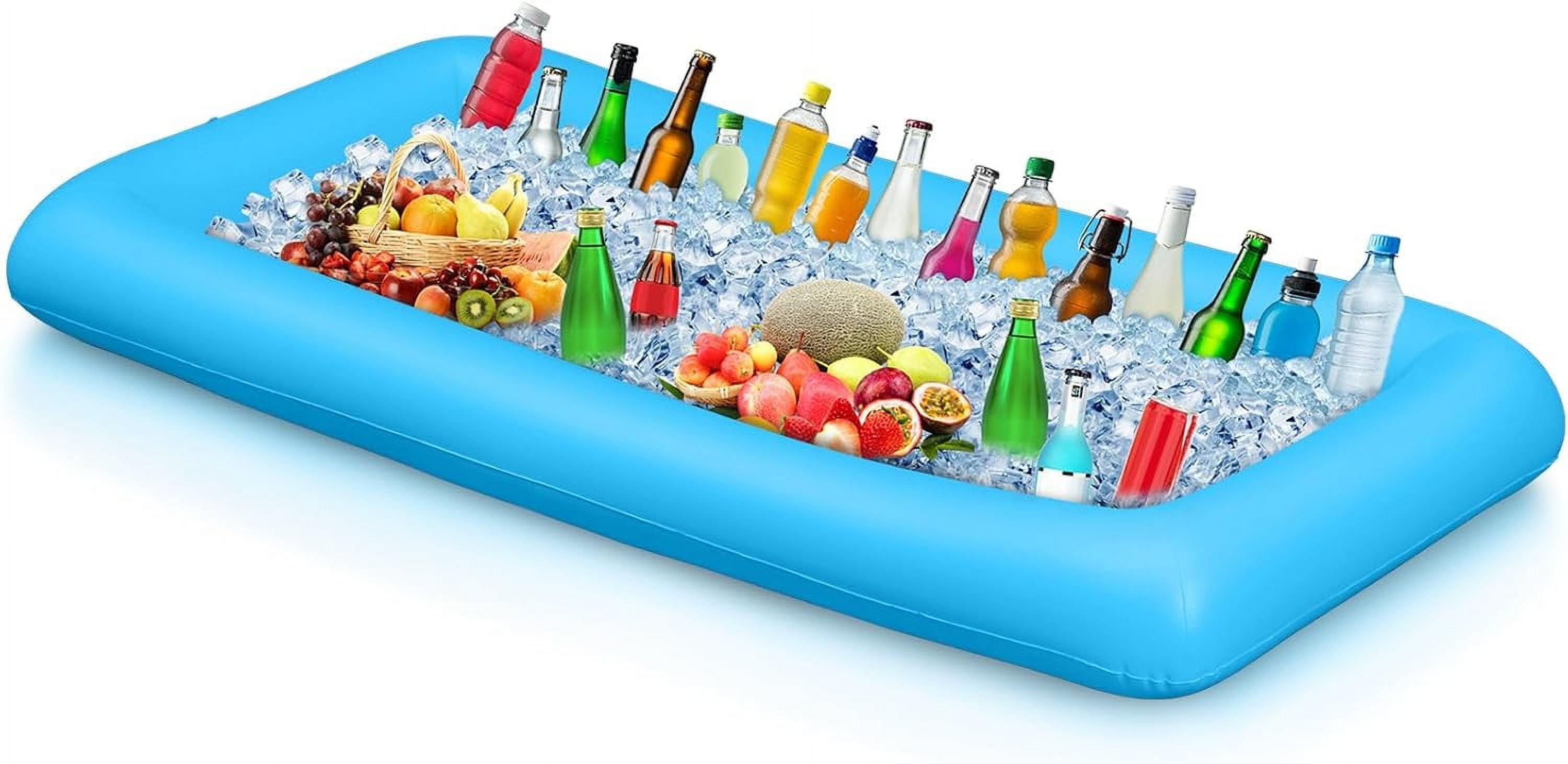 Inflatable Serving Bar with Drain Plug Inflatable Ice Serving Buffet ...