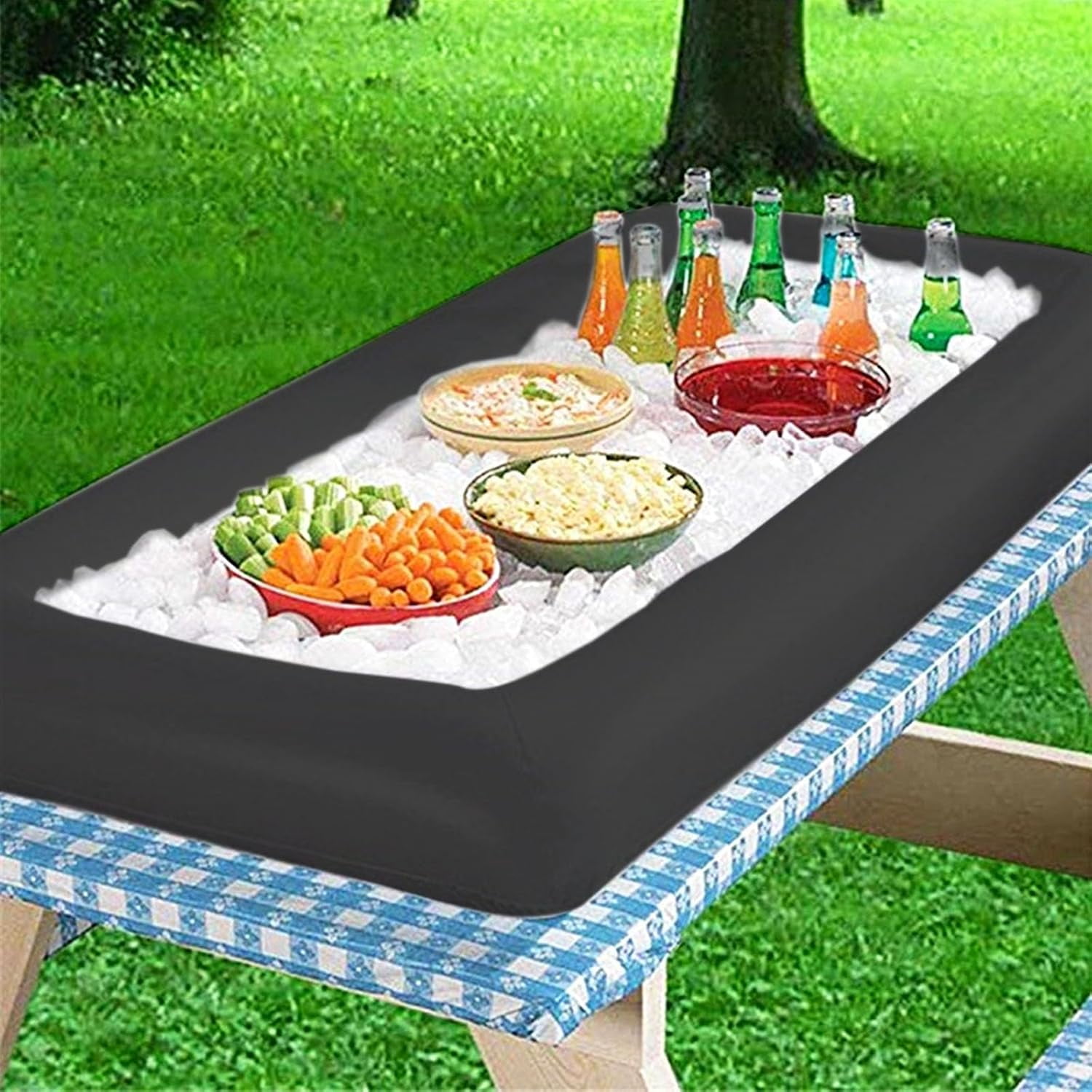 Inflatable Serving Bars Ice Buffet Salad Serving Trays Food Drink ...