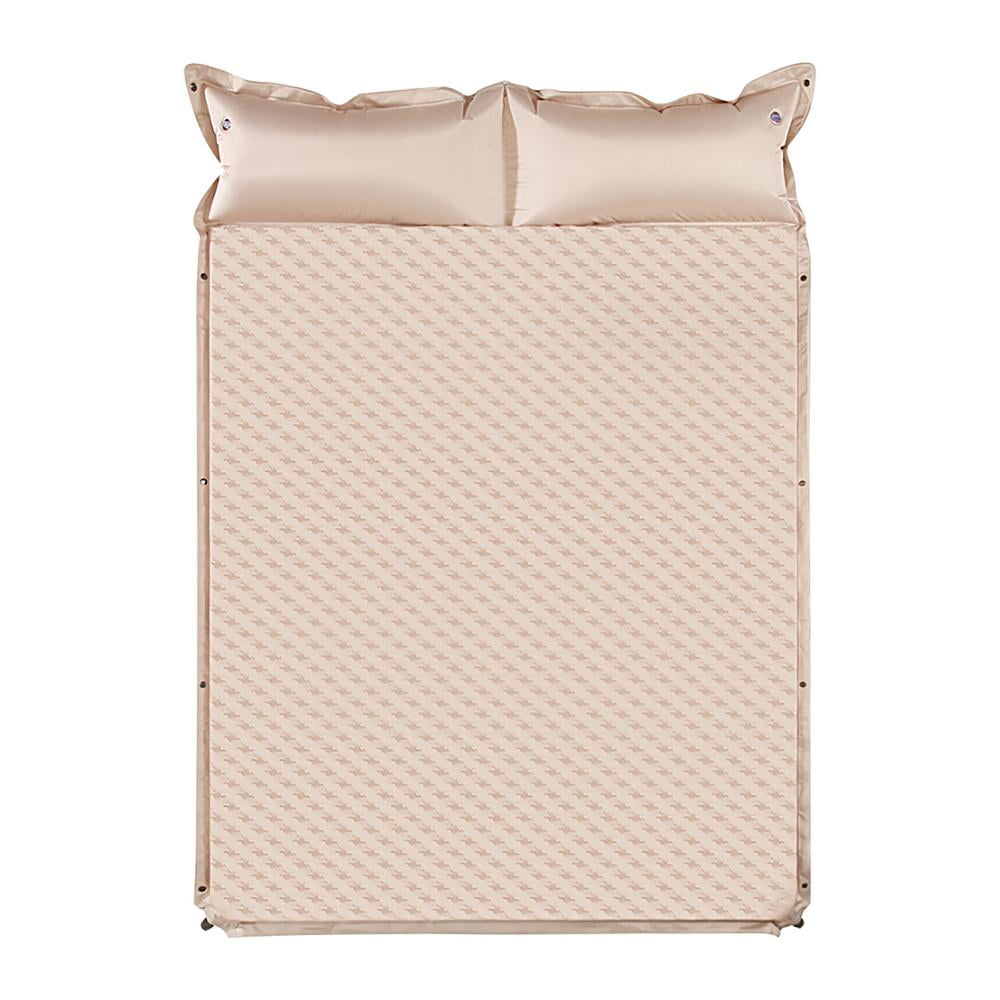 Inflatable Sleeping Pad | Lightweight Double Air Mattress with Pillow ...