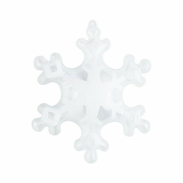 Inflatable Small Snowflakes, Christmas, Toys, 12 Pieces - Walmart.com
