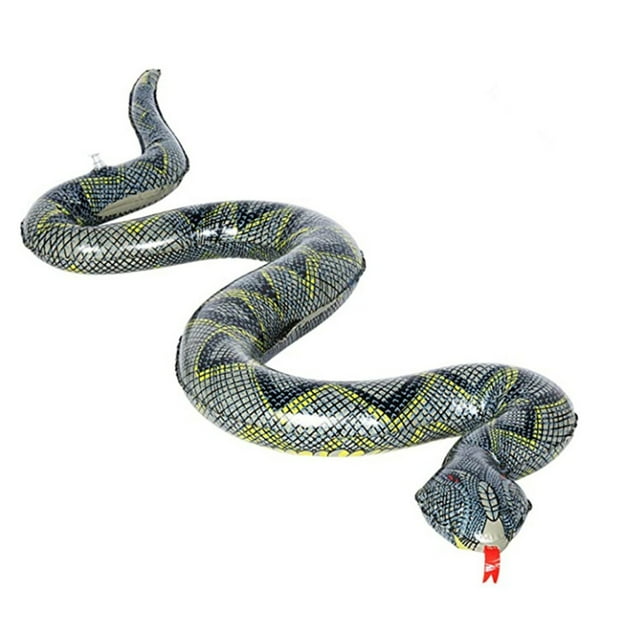 Inflatable Snake, Fake Snake Animal Pool Floats Blow Up Snakes, Snake ...