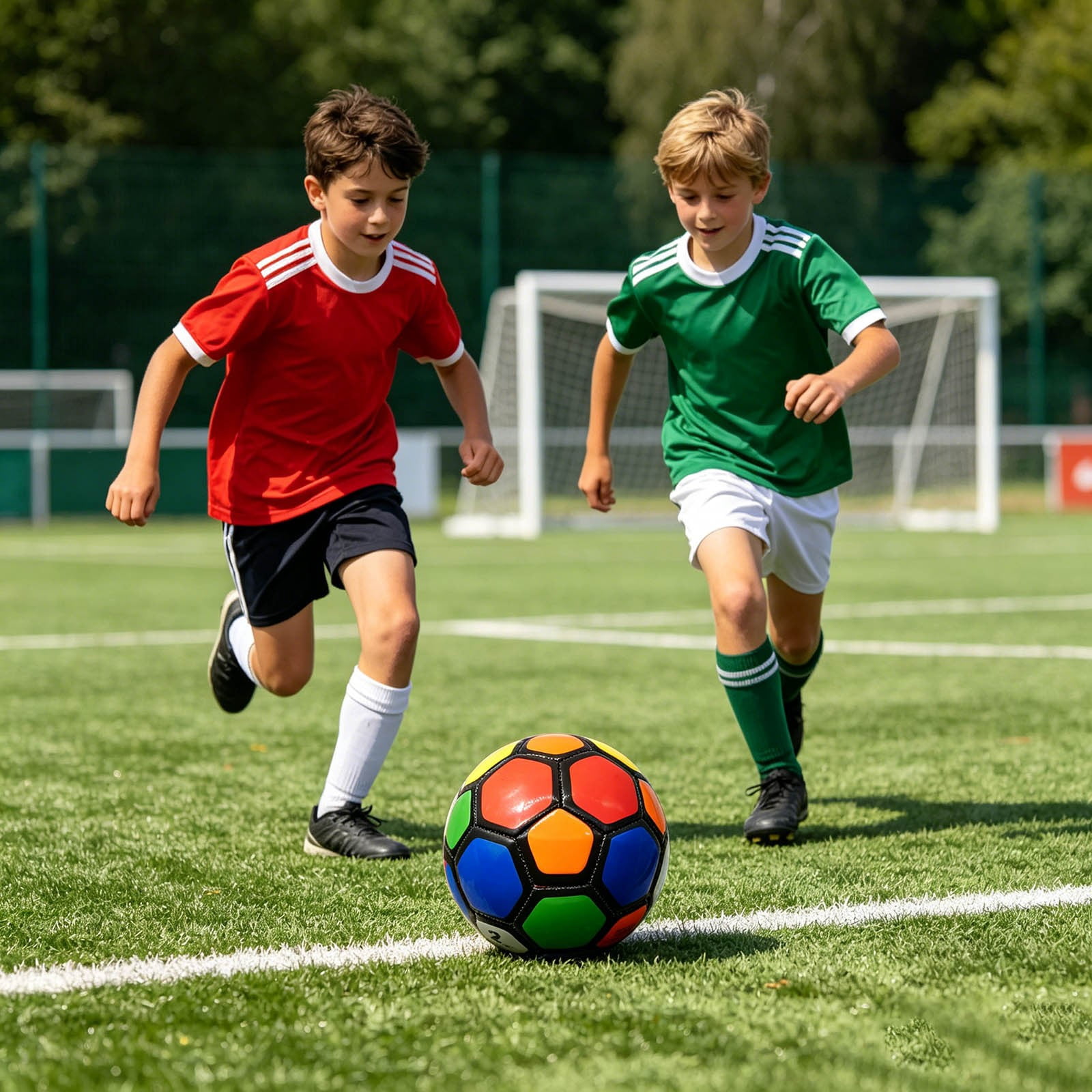 Inflatable Soccer Balls Wear Resistant Small Soccer for Outdoor Play ...